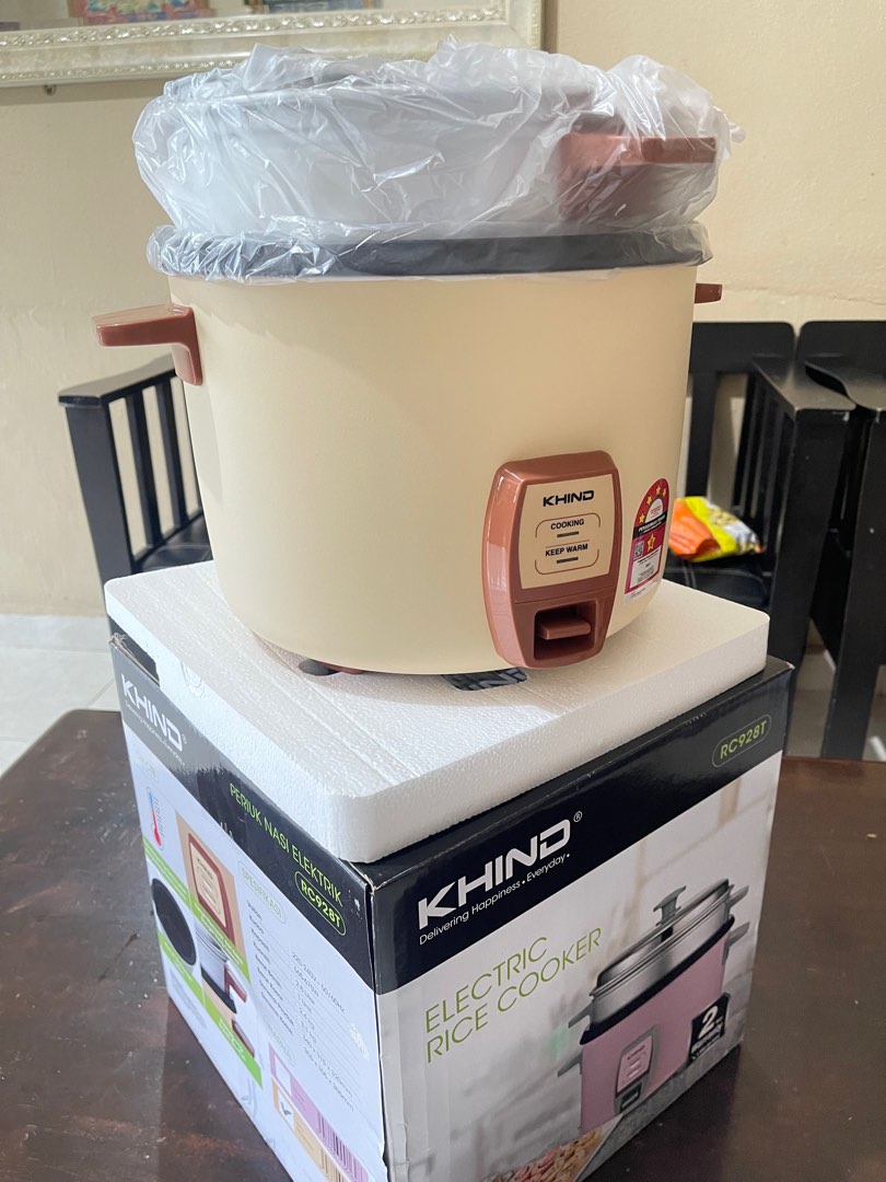 ELECTRIC RICE COOKER KHIND, TV & Home Appliances, Kitchen Appliances ...