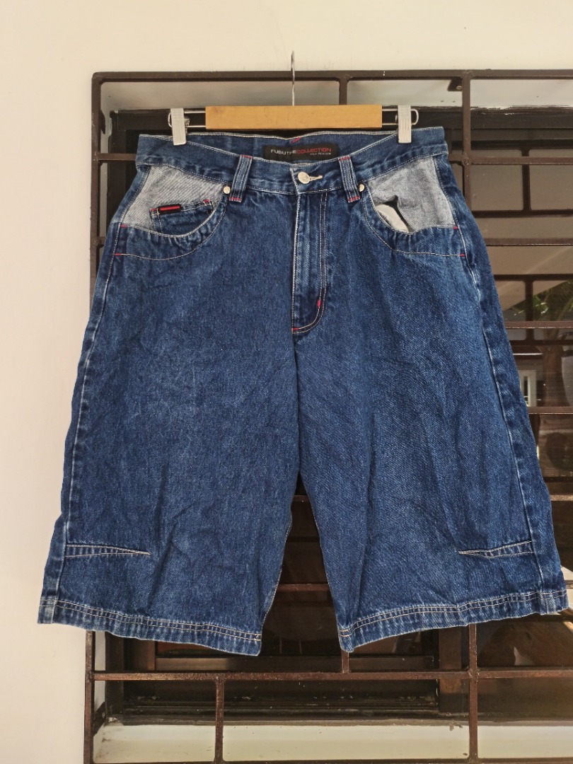 FUBU COLLECTION JORTS, Men's Fashion, Bottoms, Shorts on Carousell