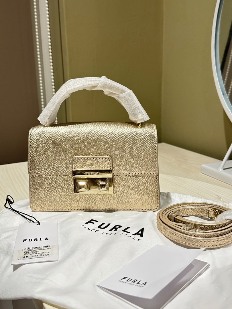AUTHENTIC WITH RECEIPT Furla Bella Micro, Luxury, Bags & Wallets on ...
