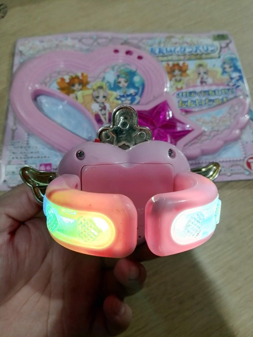 Go Princess Precure Happy Tambourine & Heart Magical Watch (Sold as Set ...