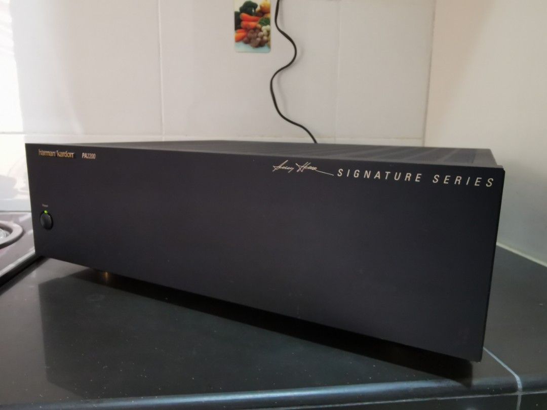 Harman Kardon PA-2200 Stereo Signature Series Bridgeable High Current ...