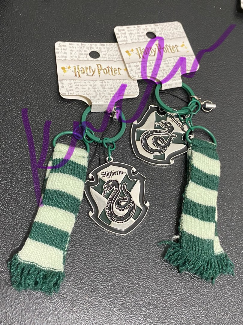 Harry Potter Slytherin Bagcharm/Keychains, Hobbies & Toys, Memorabilia ...