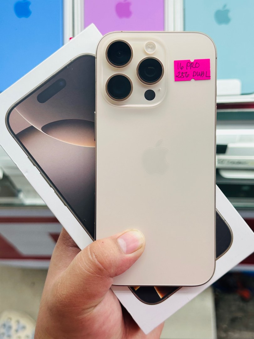 IPHONE 16 Pro 256gb Factory Unlock HK Variant Dualsim 100% Batt with ...