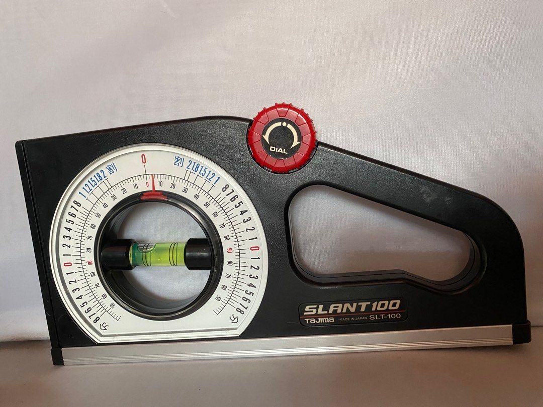 Japan TAJIMA rotary angle meter / quadrant slant 100, Furniture & Home ...