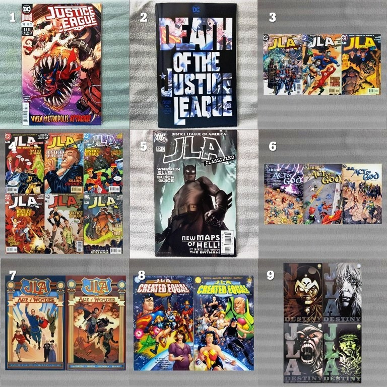 Justice League #19, #75, JLA Classified #1-#3 Set, #4-#9 Set, #10, Act ...
