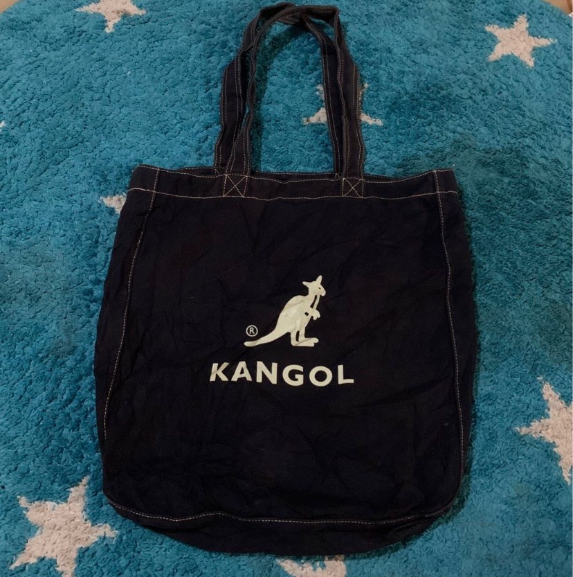Kangol denim tote bag, Women's Fashion, Bags & Wallets, Tote Bags on ...