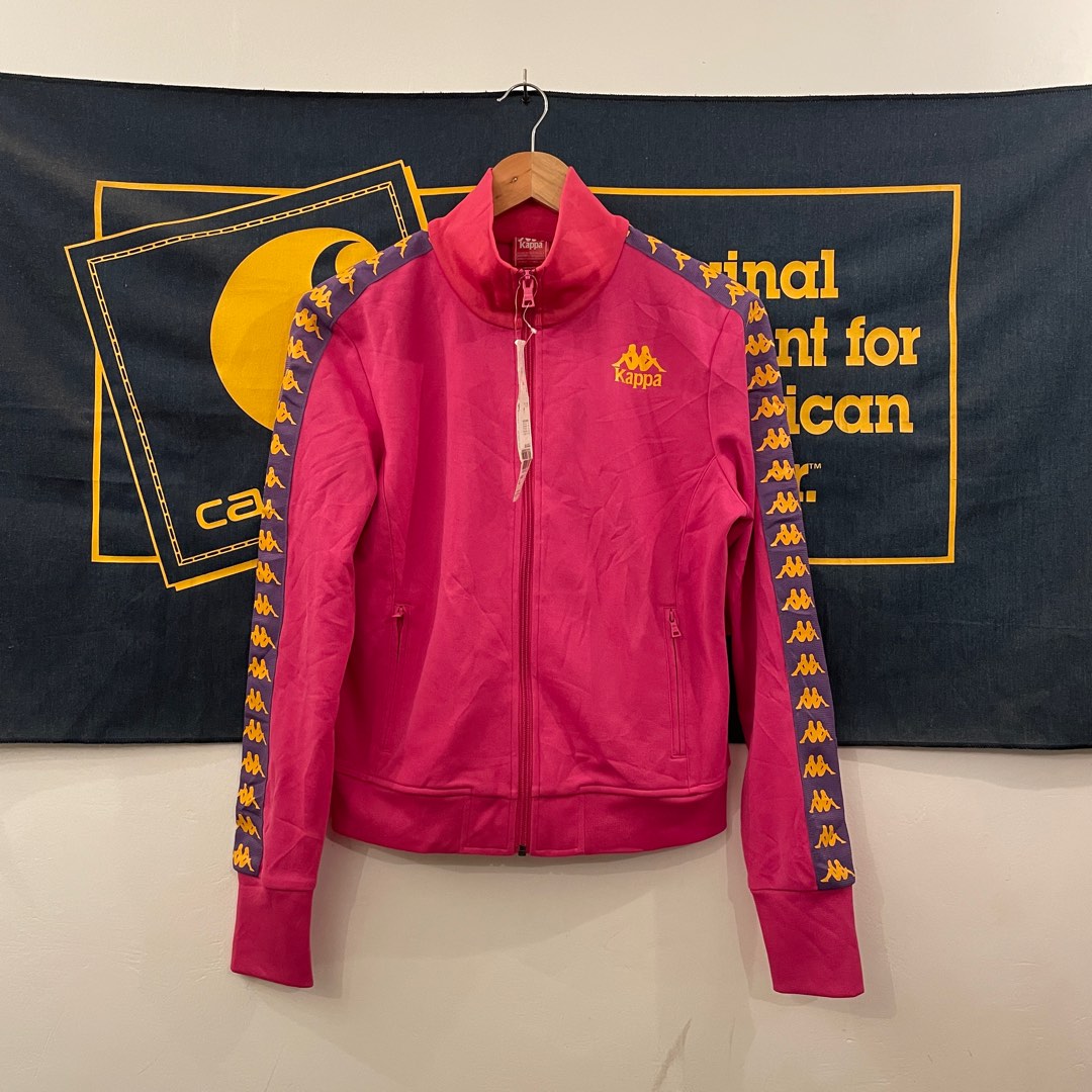 Kappa Side Tape Track Jacket, Women's Fashion, Coats, Jackets and ...