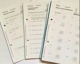 Affordable "kumon math worksheets" For Sale | Books & Magazines ...