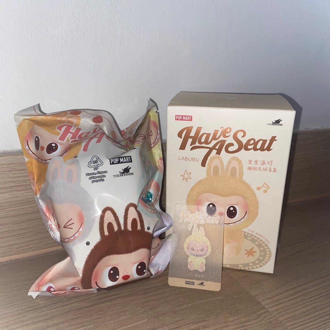 Labubu Have A Seat - Sisi, Hobbies & Toys, Toys & Games on Carousell