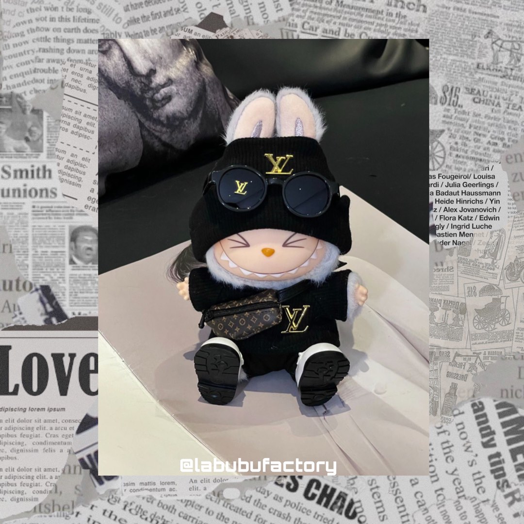 Labubu LV Clothing Set X026, Men's Fashion, Tops & Sets, Sets ...