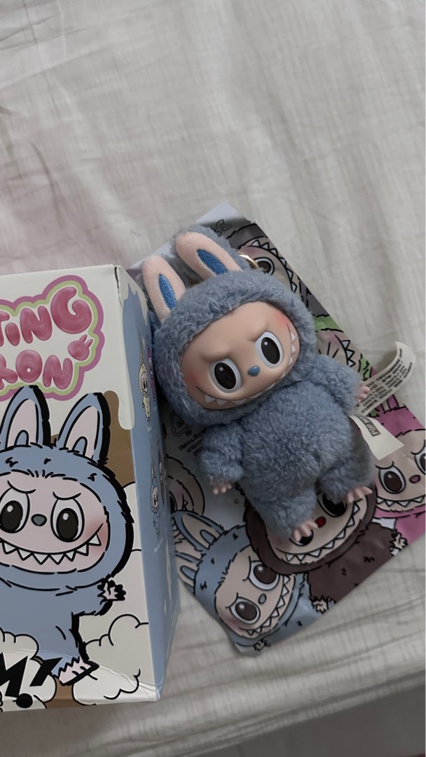 Labubu Tasty Macaron Seasalt Authentic Can Scan Code, Hobbies & Toys ...