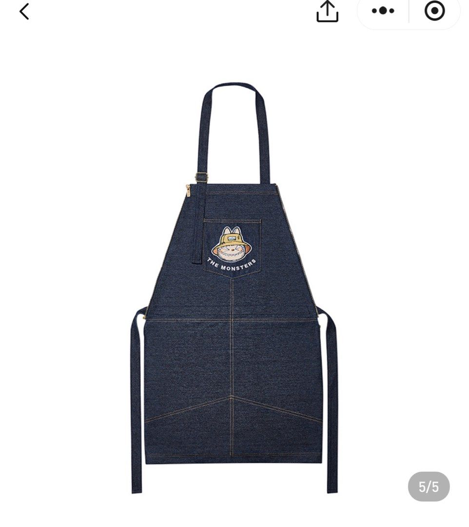 Labubu the Monster Bag And Apron (2 in 1), Fesyen Wanita, Tas & Dompet ...