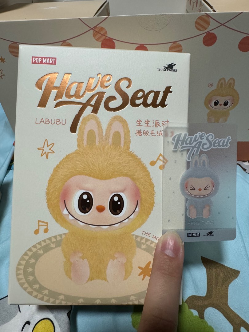 Labubu V2 Hehe, Hobbies & Toys, Memorabilia & Collectibles, Fan ...