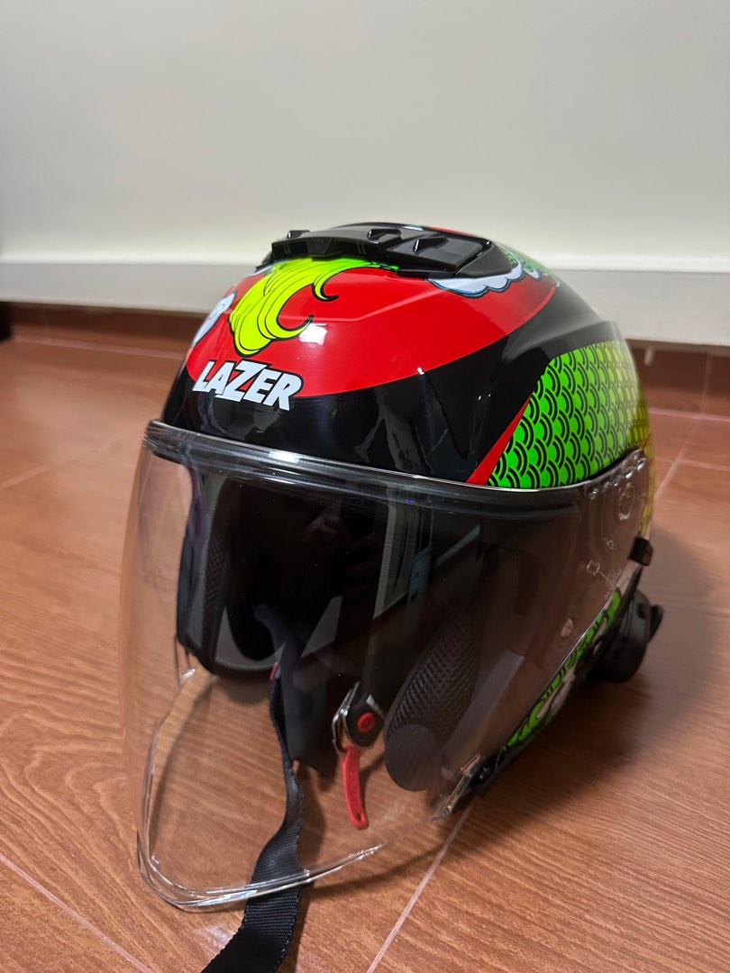 Lazer tango helmet(dragon design), Motorcycles, Motorcycle Accessories ...