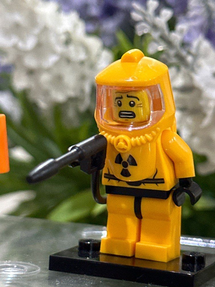 LEGO Series 4 Collectible Minifigures 8804 - Hazmat Guy, Hobbies & Toys ...