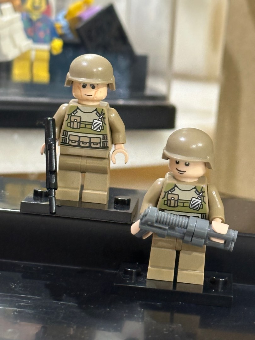 Lego U.S. Army Rangers Marine Military Squad Complete W/ Real Bricks ...