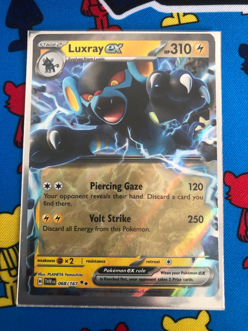 Luxray ex 068/167, Hobbies & Toys, Toys & Games on Carousell