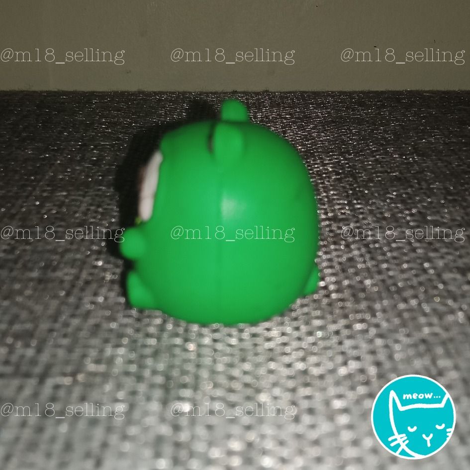 [m18 COLLECTIBLES] Molang Frog Mini Figure Pencil Topper, Hobbies ...