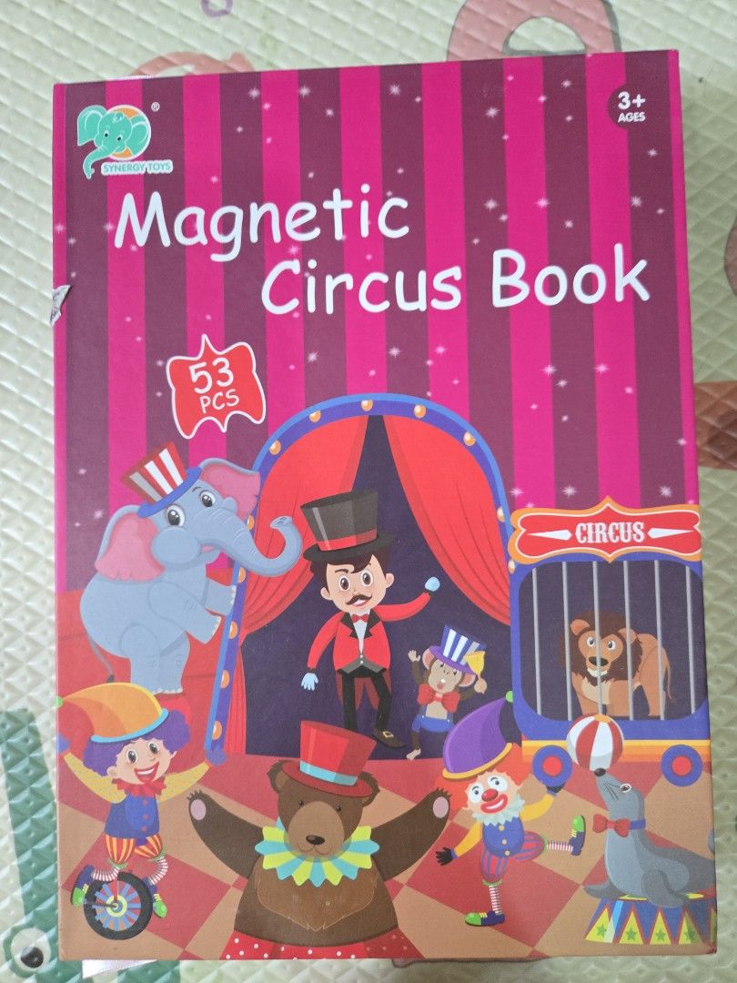 magnetic circus book, Hobbies & Toys, Toys & Games on Carousell