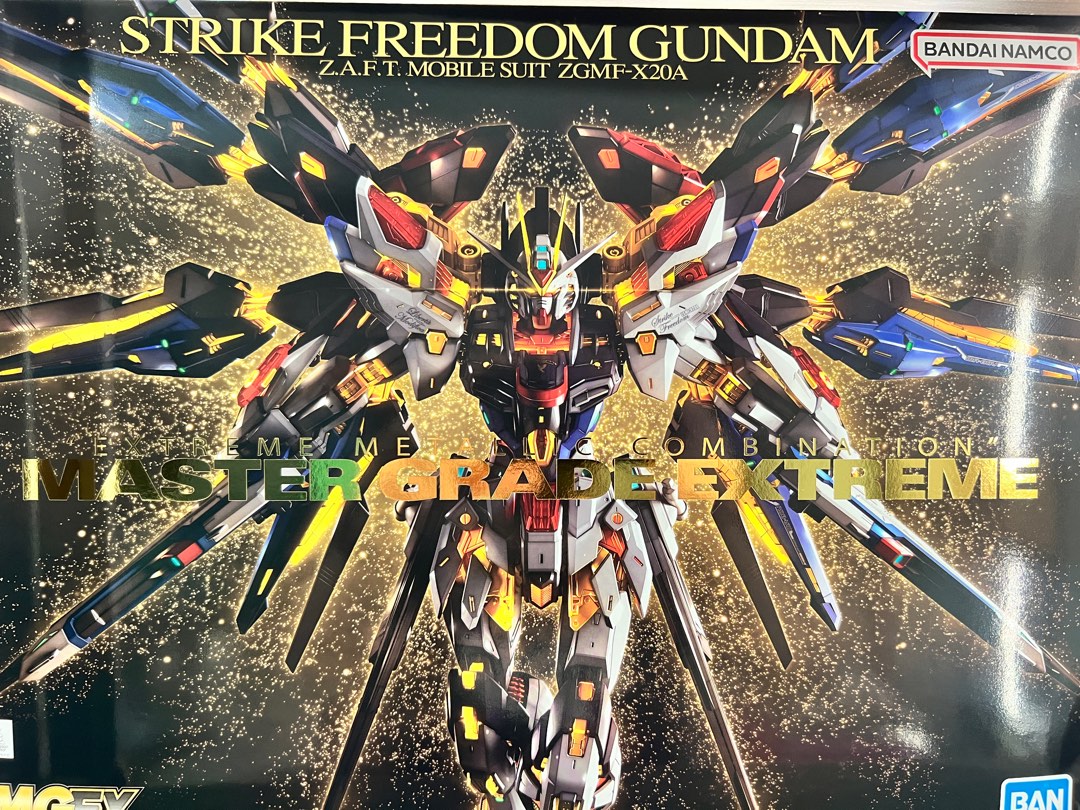 MGEX Strike Freedom (Bandai), Hobbies & Toys, Toys & Games on Carousell