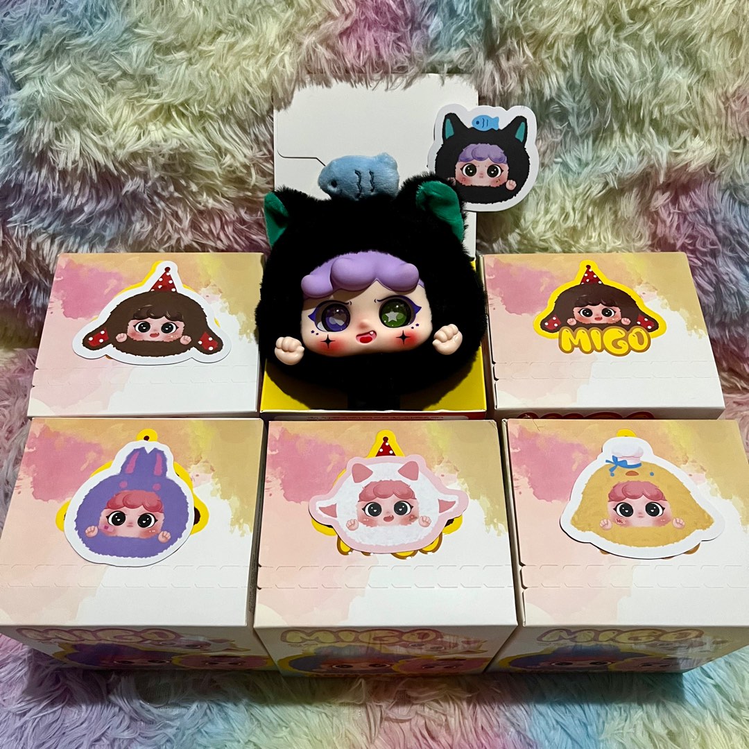 Migo Animal Party Zipper Plush, Hobbies & Toys, Toys & Games on Carousell