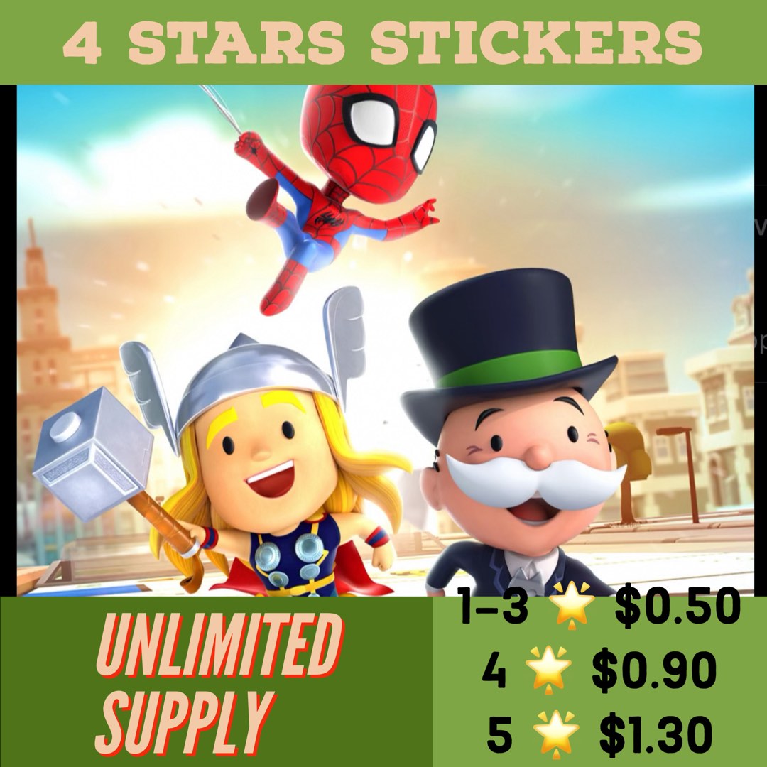 MONOPOLY GO STICKER,GARGANTOS,NEW TOYS,BADGES OF HONOR,TANGLED,SPECIAL ...