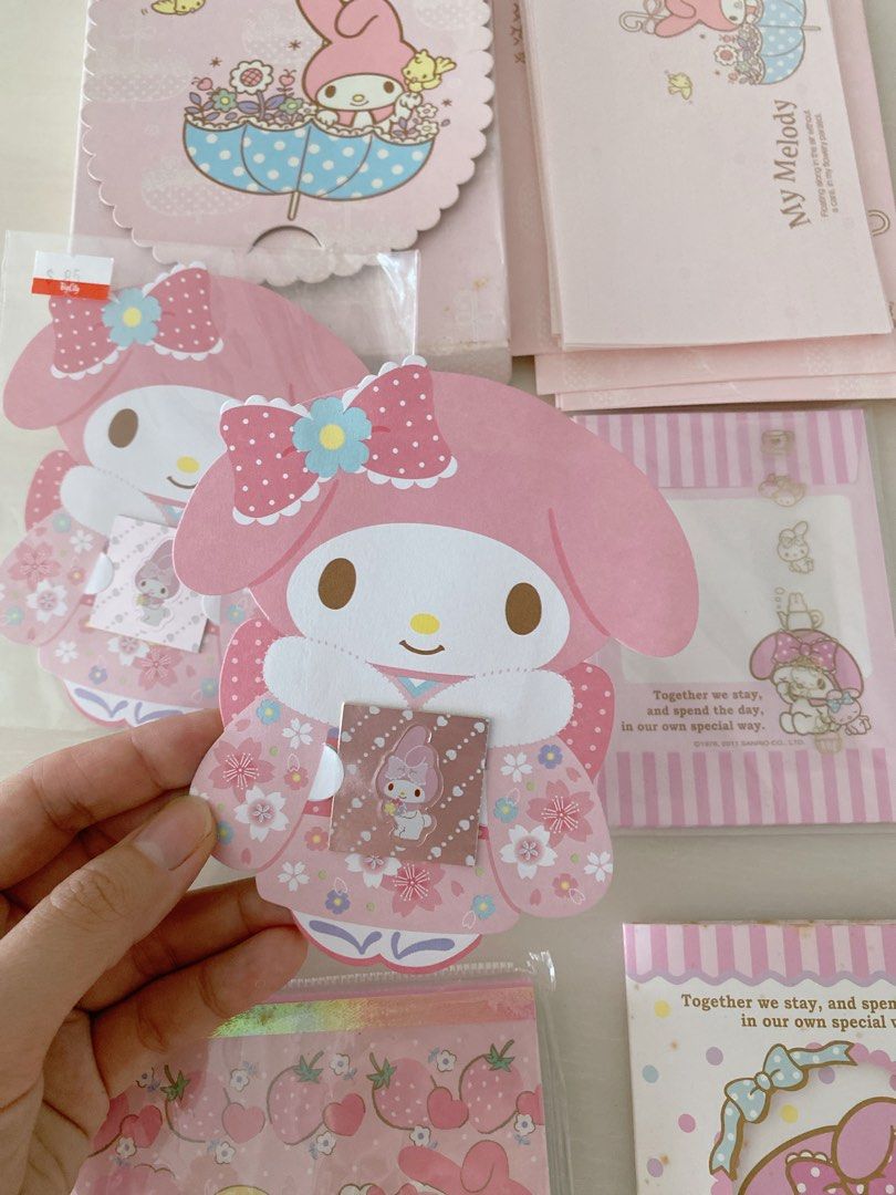 My melody letter paper set, Hobbies & Toys, Stationery & Craft ...
