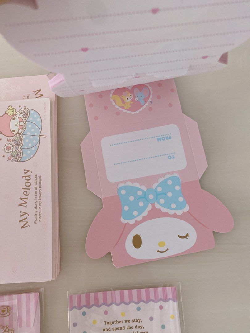 My melody letter paper set, Hobbies & Toys, Stationery & Craft ...
