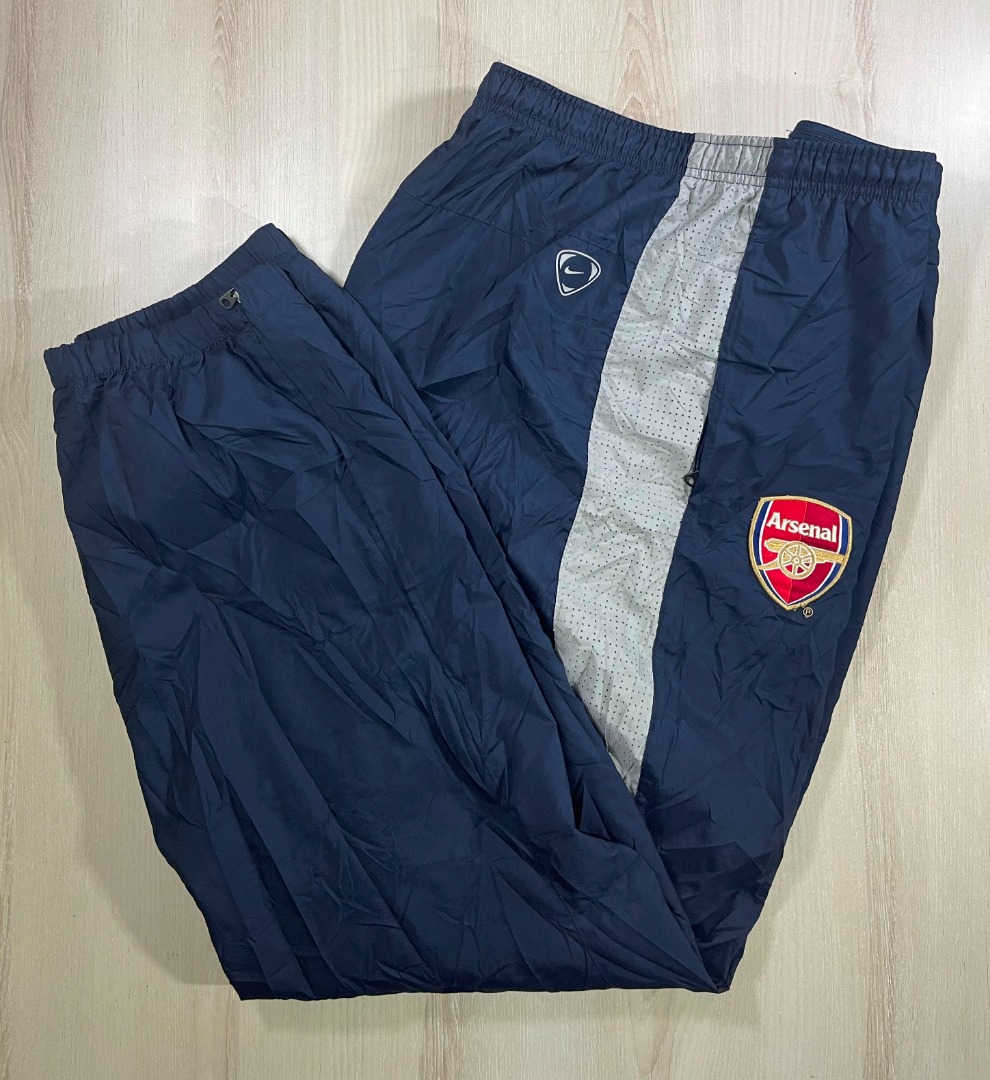Nike Arsenal Track Pants #DL Used , Men's Fashion, Bottoms, Joggers on ...