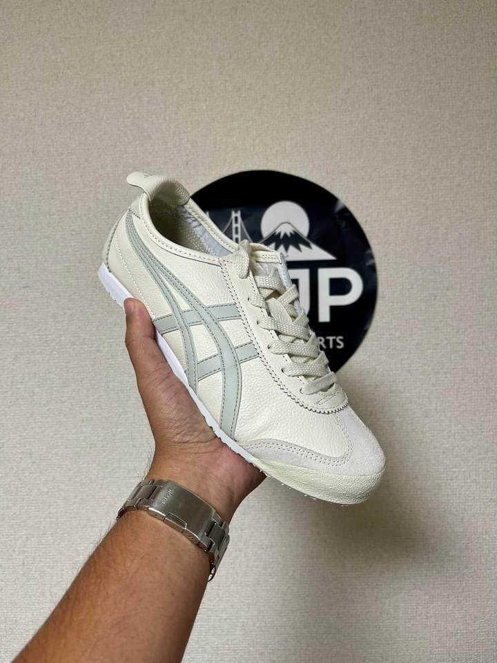 Onitsuka Tiger Mexico66 Cream Light Sage (japanpasabuy), Men's Fashion ...