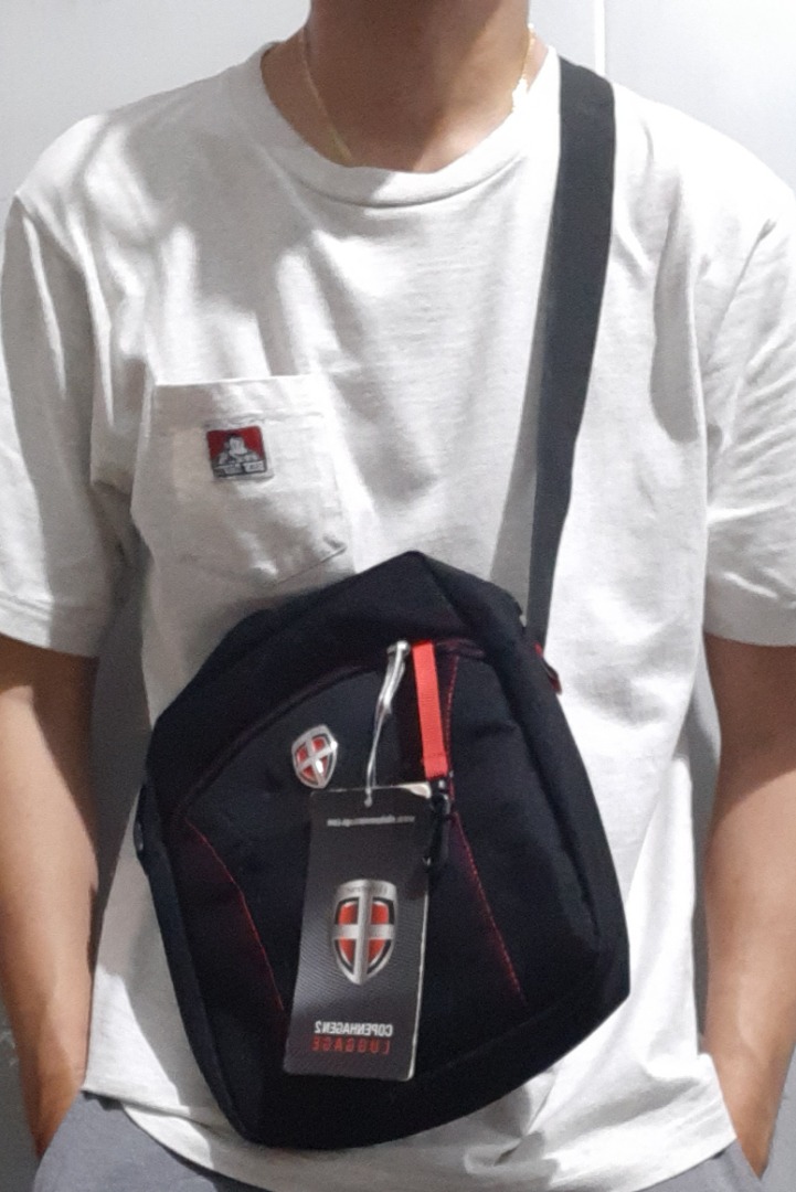 Original Ellehammer Copenhagen 2 cross body bag, Men's Fashion, Bags ...