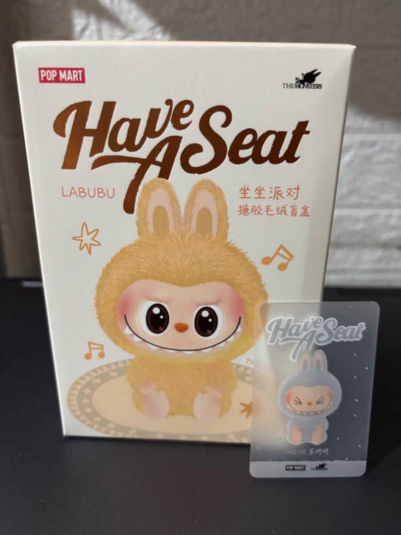 Original Labubu Hehe, Hobbies & Toys, Toys & Games on Carousell