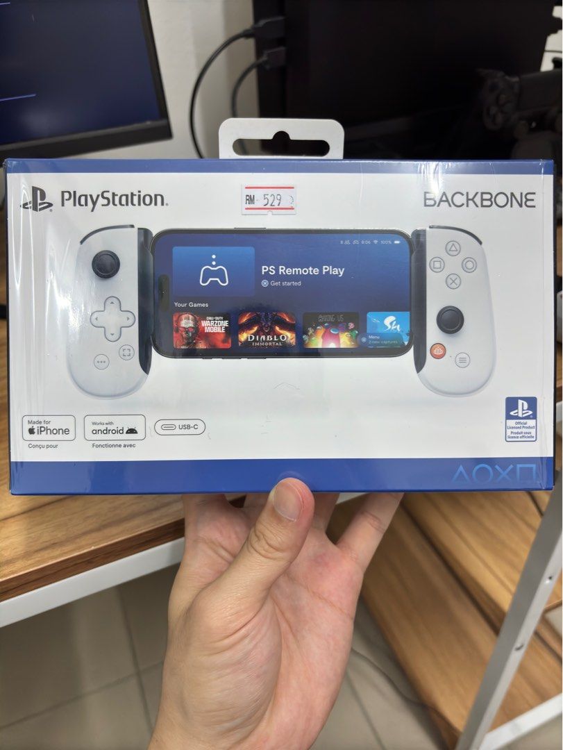 Playstation BACKBONE controller, type C iphone and android compatible ...