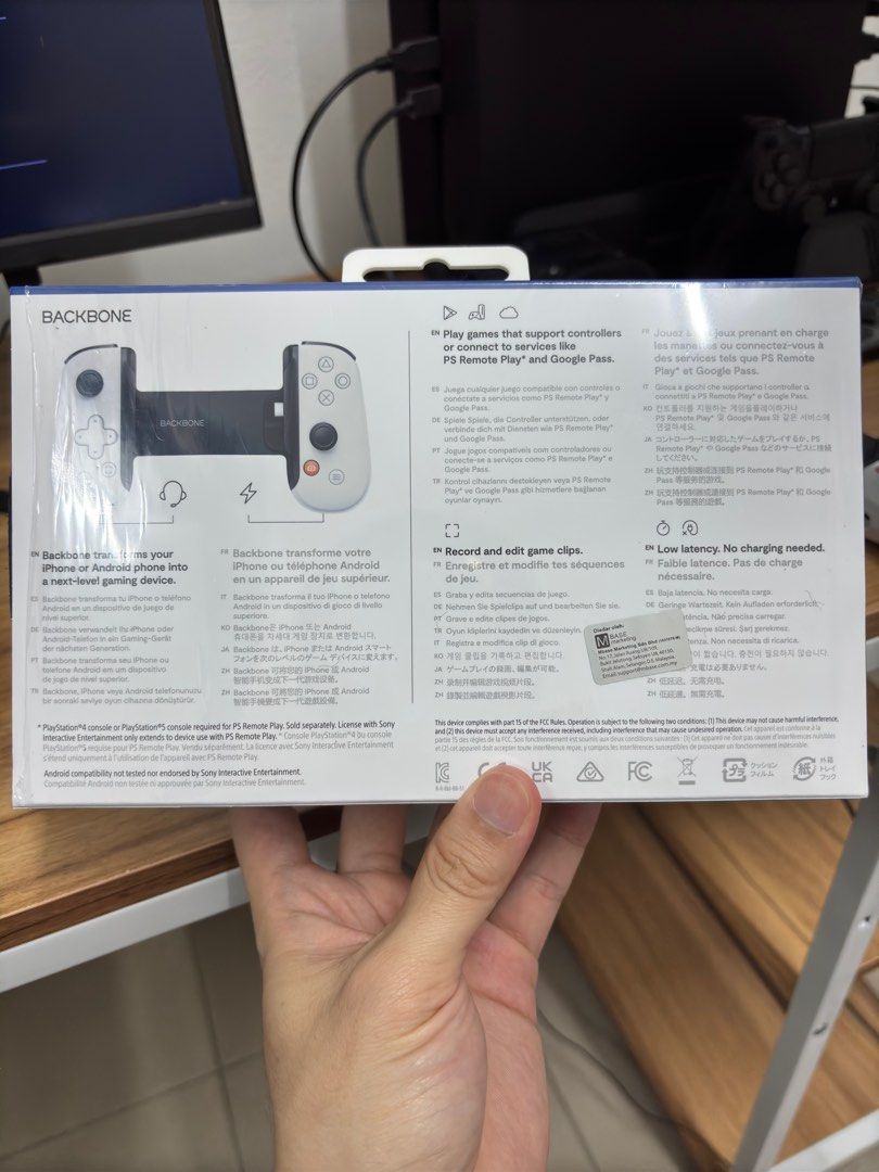 Playstation BACKBONE controller, type C iphone and android compatible ...