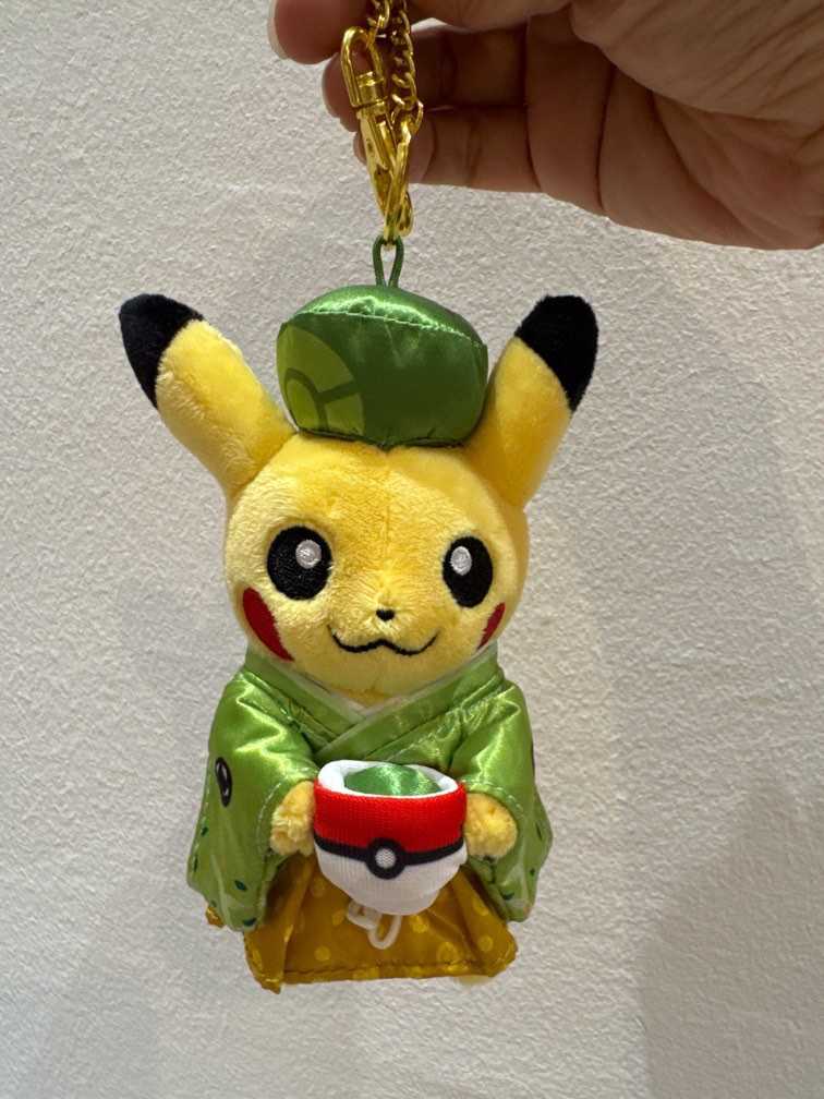 Pokemon Kyoto pokemon centre exclusive doll sencha pikachu, Hobbies ...