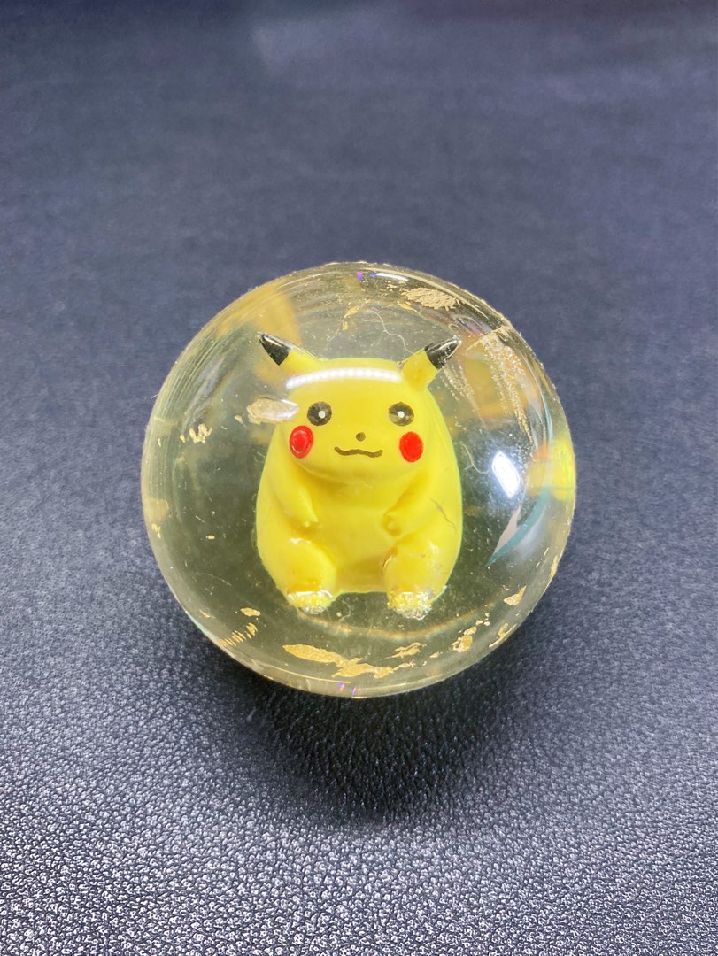 POKEMON PIKACHU BOUNCY SUPER BALL VINTAGE 1997, Hobbies & Toys, Toys ...