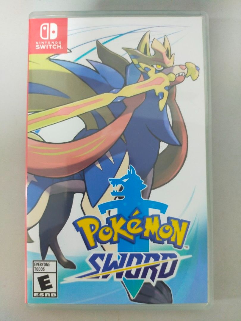 Pokemon Sword (Nintendo Switch Game) OLED V2 V1 Lite, Video Gaming ...
