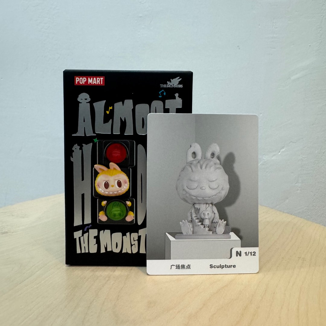 Pop Mart THE MONSTERS LABUBU Almost Hidden Series Figures (Sculpture ...