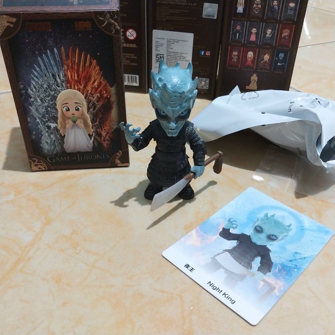 POPMART Game of Thrones Night King Official Pop Mart Figure Resmi, Toys ...