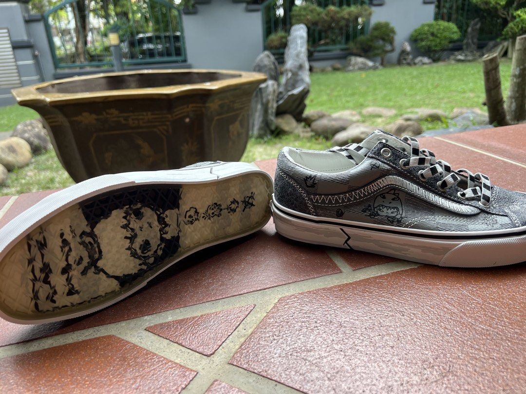 POPMART Hirono x Vans collab sneaker, Men's Fashion, Footwear, Sneakers ...