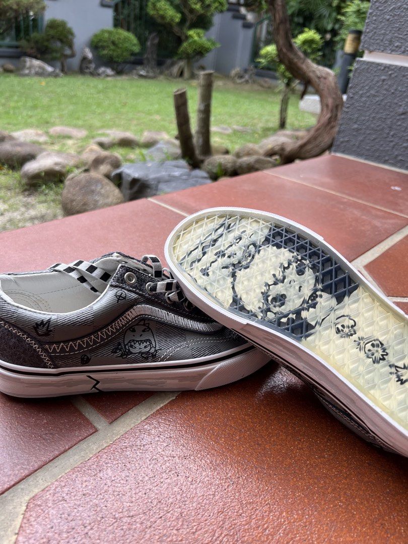 POPMART Hirono x Vans collab sneaker, Men's Fashion, Footwear, Sneakers ...