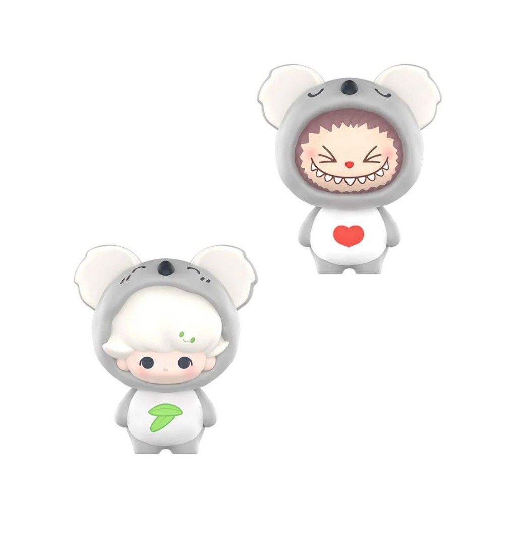 POPMART POPBEAN Koala Set Dimoo & Labubu Australia Limited Edition ...