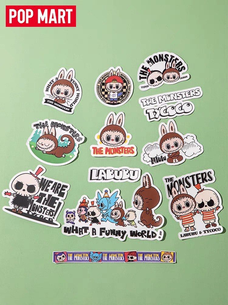 Popmart sticker labubu, Hobbies & Toys, Books & Magazines, Textbooks on ...