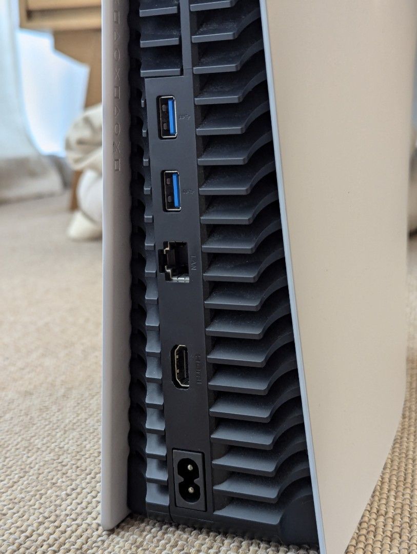 PS5 Fat (Disc Ver.) Come With See Through Black Plate, Video Gaming ...