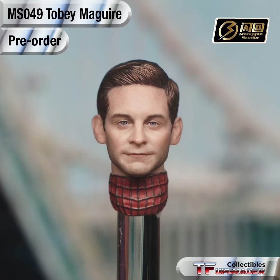 [Closed] Manipple Studio Tobey Maguire Spider-Man 1/12 Headsculpt for SHF / ML, Hobbies & Toys ...