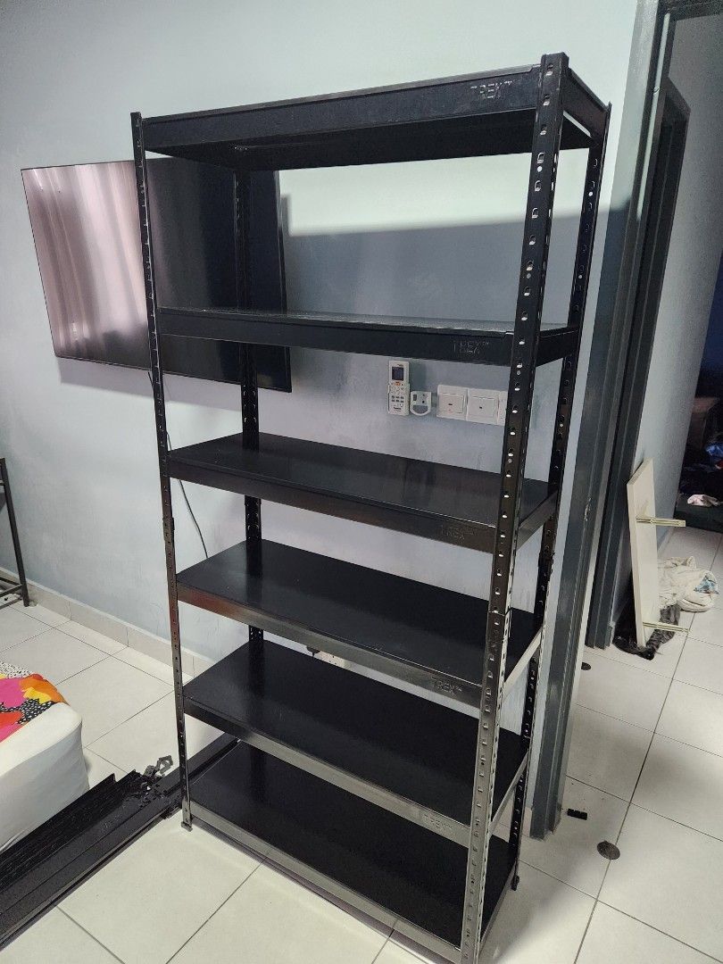 Rex Boltless Metal Rack / Steel Rack / Warehouse Rack / Rak Besi ...