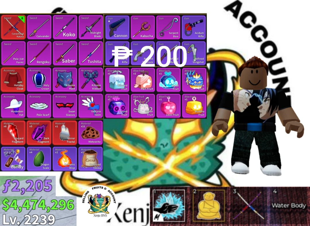 Roblox Account For sale, Video Gaming, Gaming Accessories, In-Game ...
