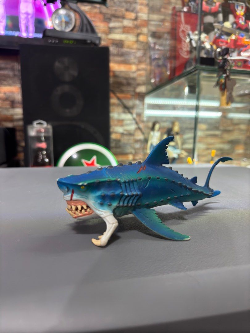 Schleich Bayala Fire Shark Monster Fish Fantasy Toy Figure Eldrador ...