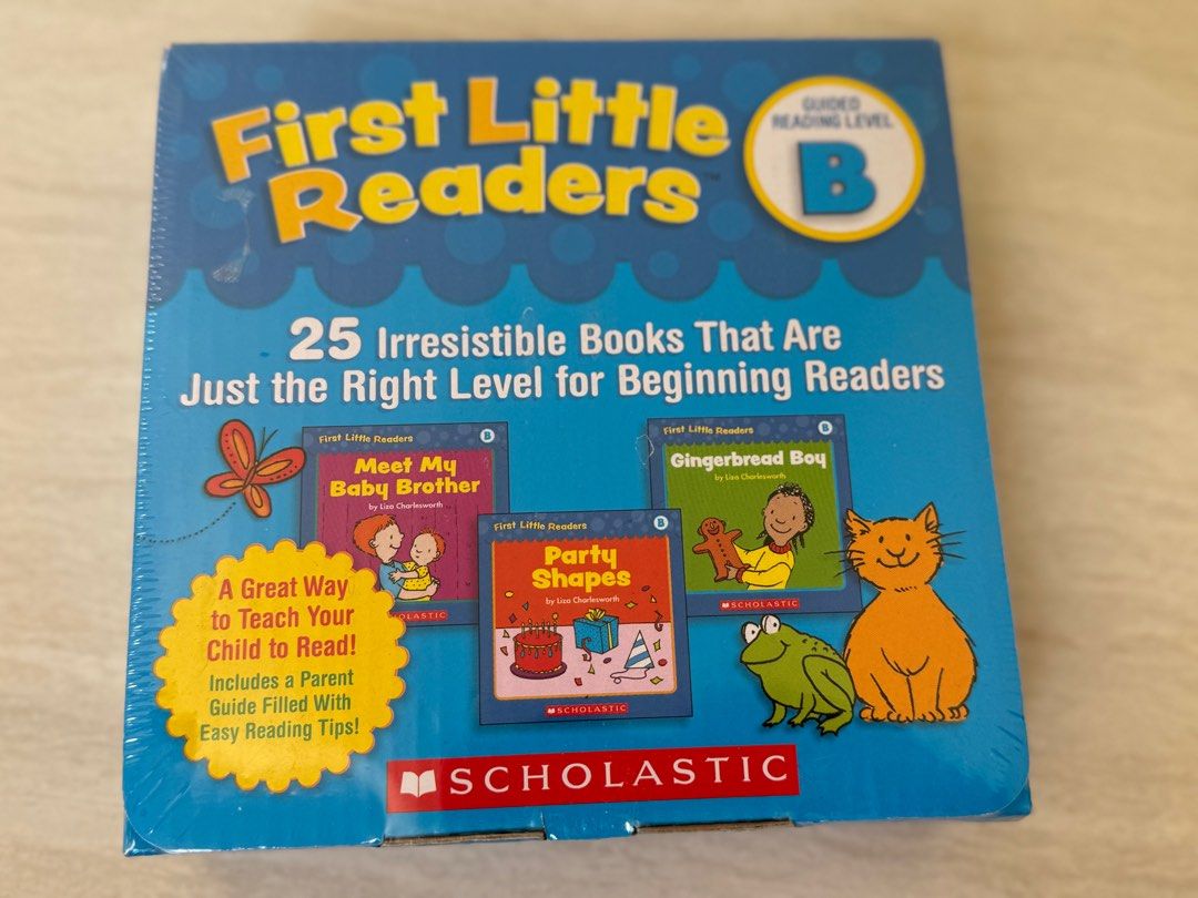 SCHOLASTIC sight word readers & First Little Readers set, 興趣及遊戲, 書本 ...