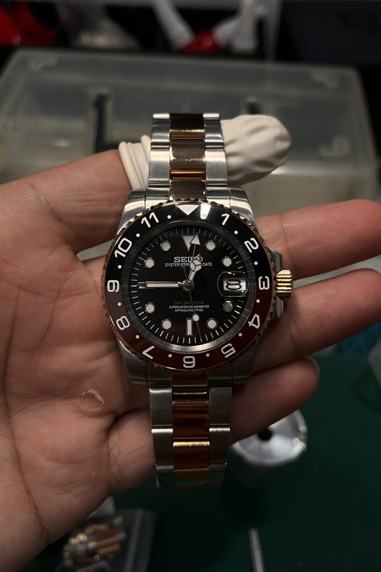 *SEIKO MOD* GMT-MASTER II, Men's Fashion, Watches & Accessories ...